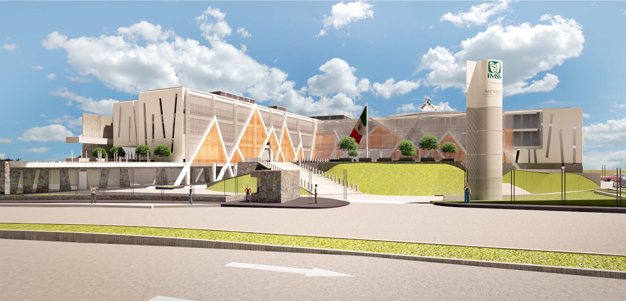 “Green” hospital roof waterproofing in Mexico – ALCHIMICA Project Gallery