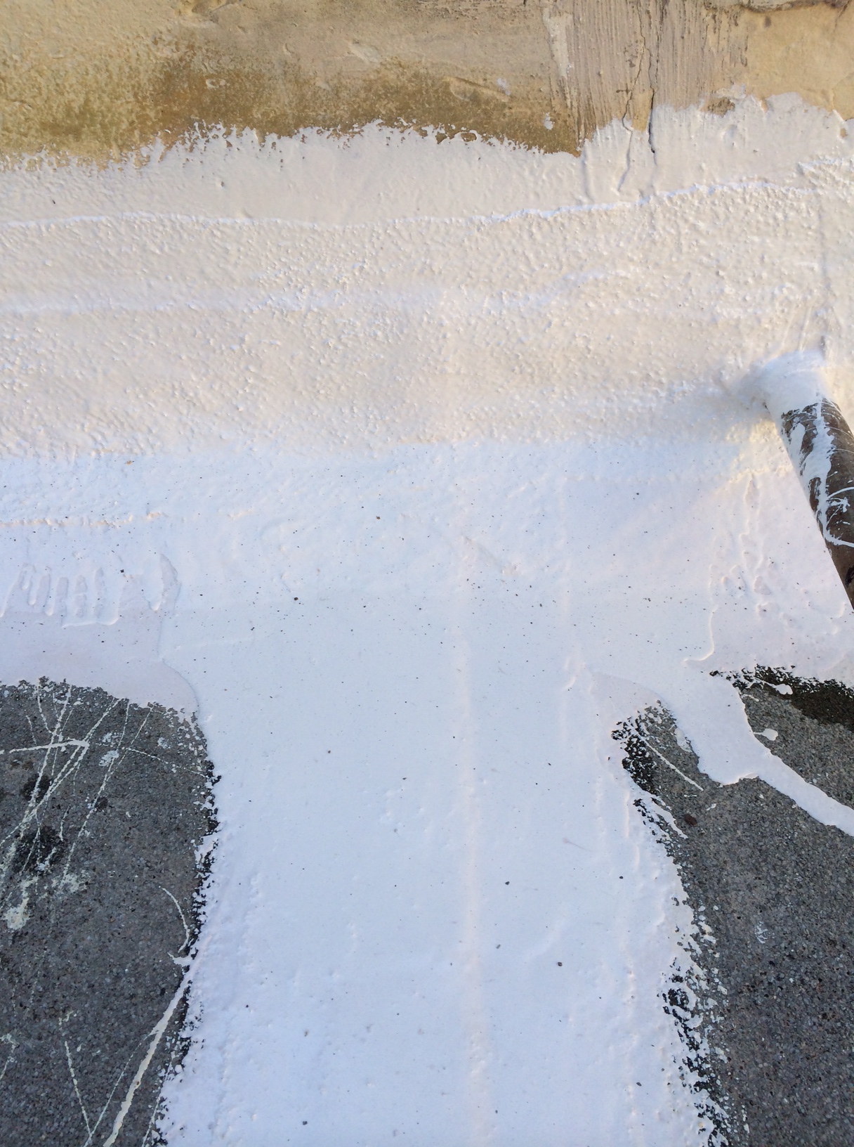 Bitumen Membranes seams covered with HYPERDESMO+Geotextile 5 ...
