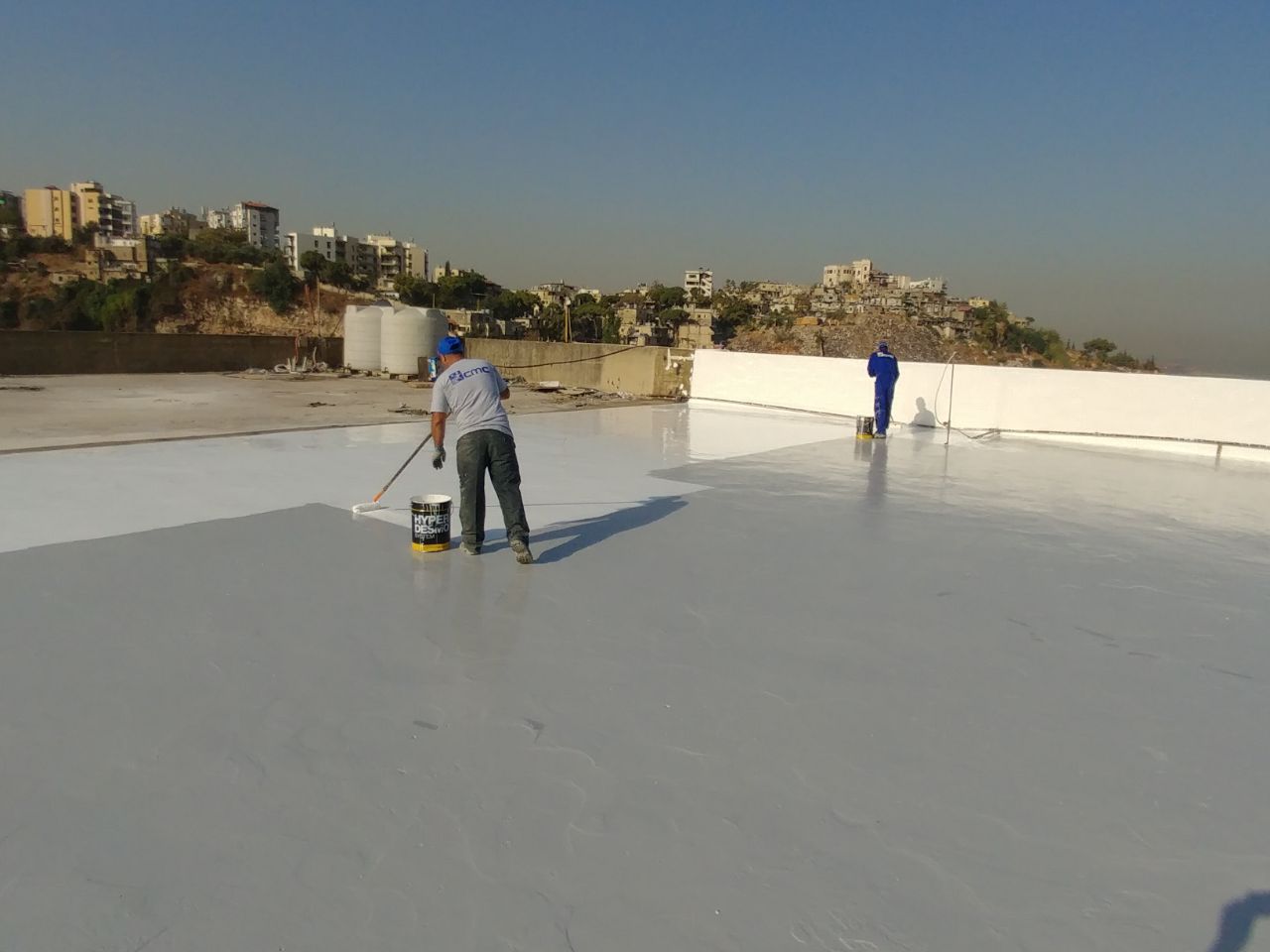 Roof Waterproofing at IPM Factory, in Roumieh, Lebanon – ALCHIMICA ...