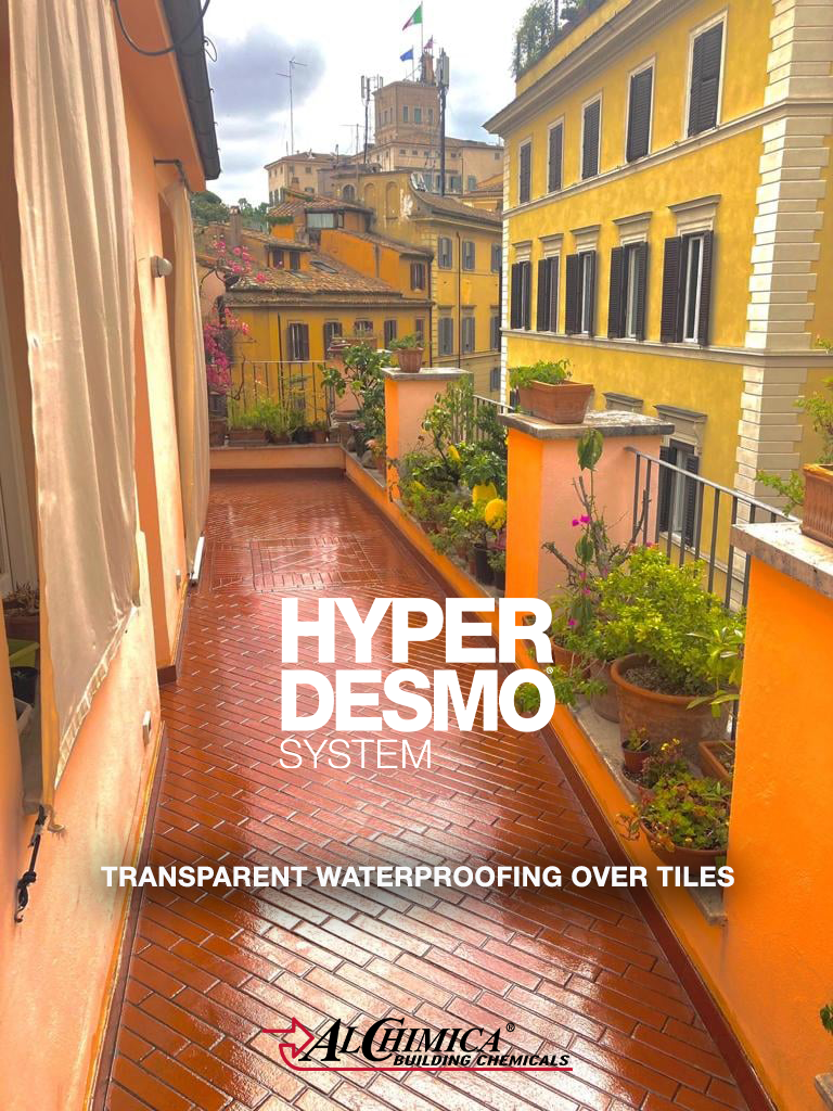 Transparent Waterproofing with HYPERDESMO®-T in Rome Quirinal zone ...