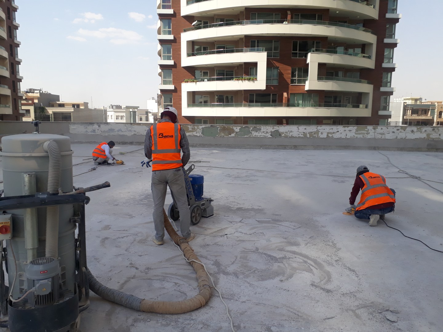 Roof waterproofing in Park View Erbil in IRAQ – ALCHIMICA Project Gallery