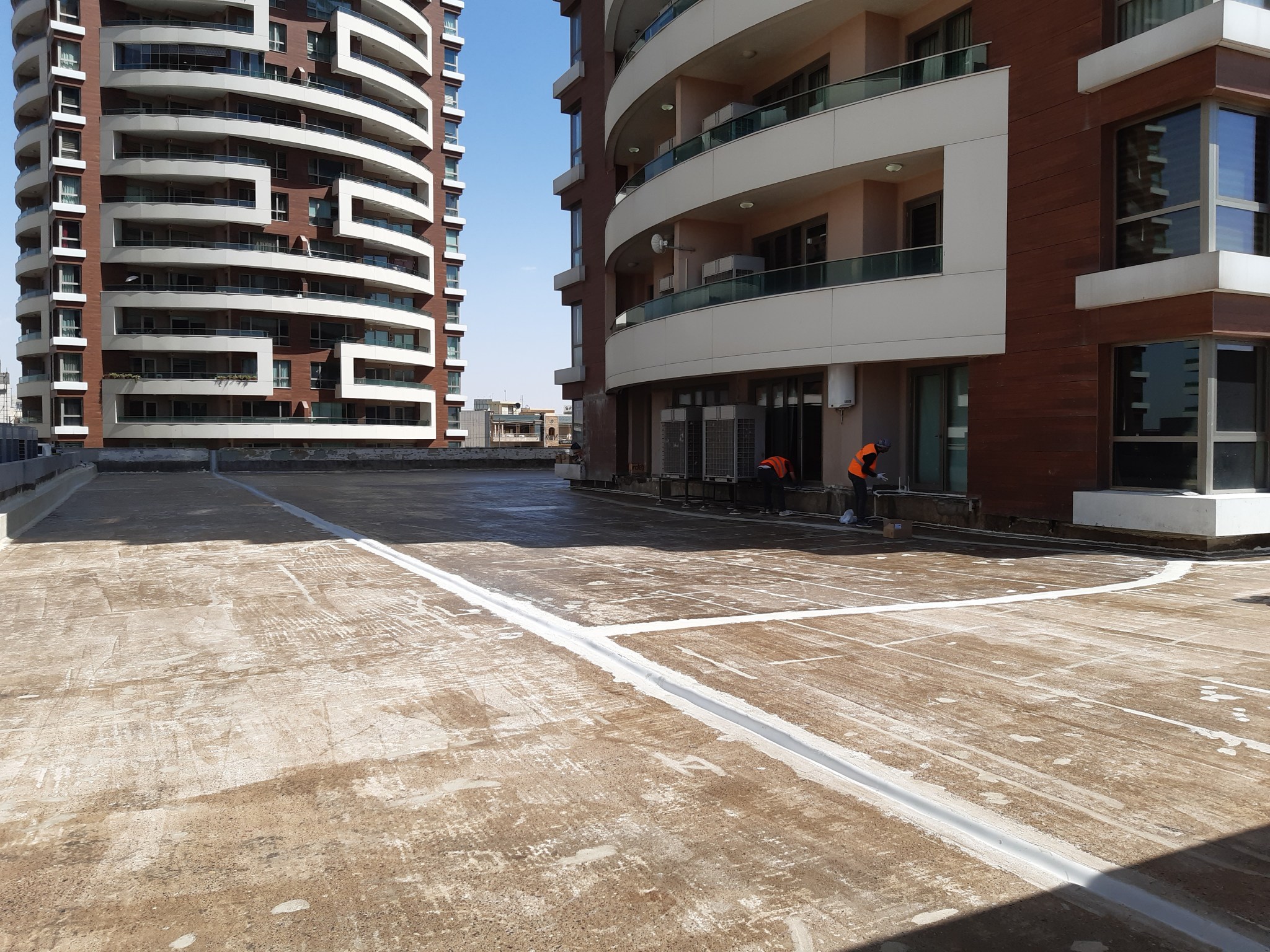 Roof waterproofing in Park View Erbil in IRAQ – ALCHIMICA Project Gallery